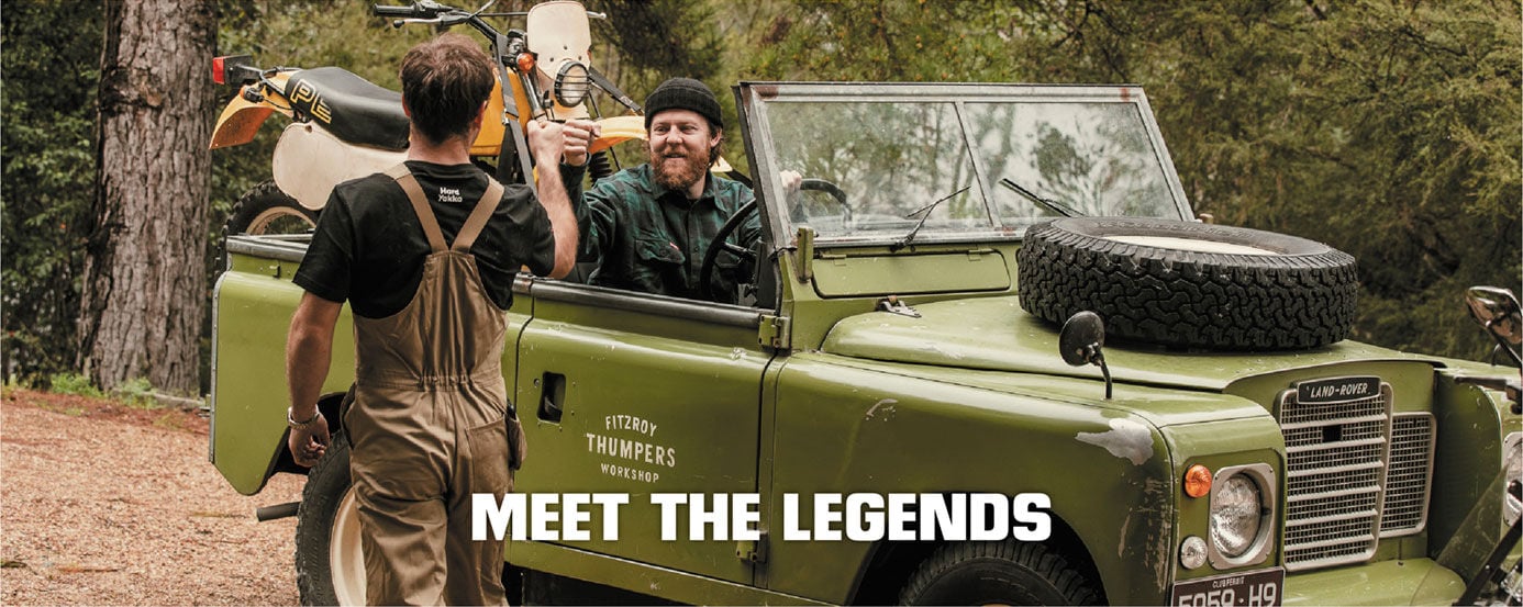 Meet The legends - Fitzroy Thumpers